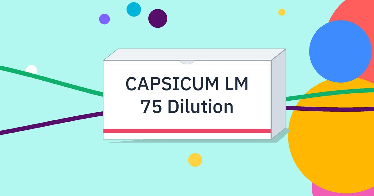 Symbolbild: Packung mit der Aufschrift CAPSICUM LM 75 Dilution (PZN 12808888) – Verfügbarkeit und Bezug in Apotheken in Frankfurt am Main