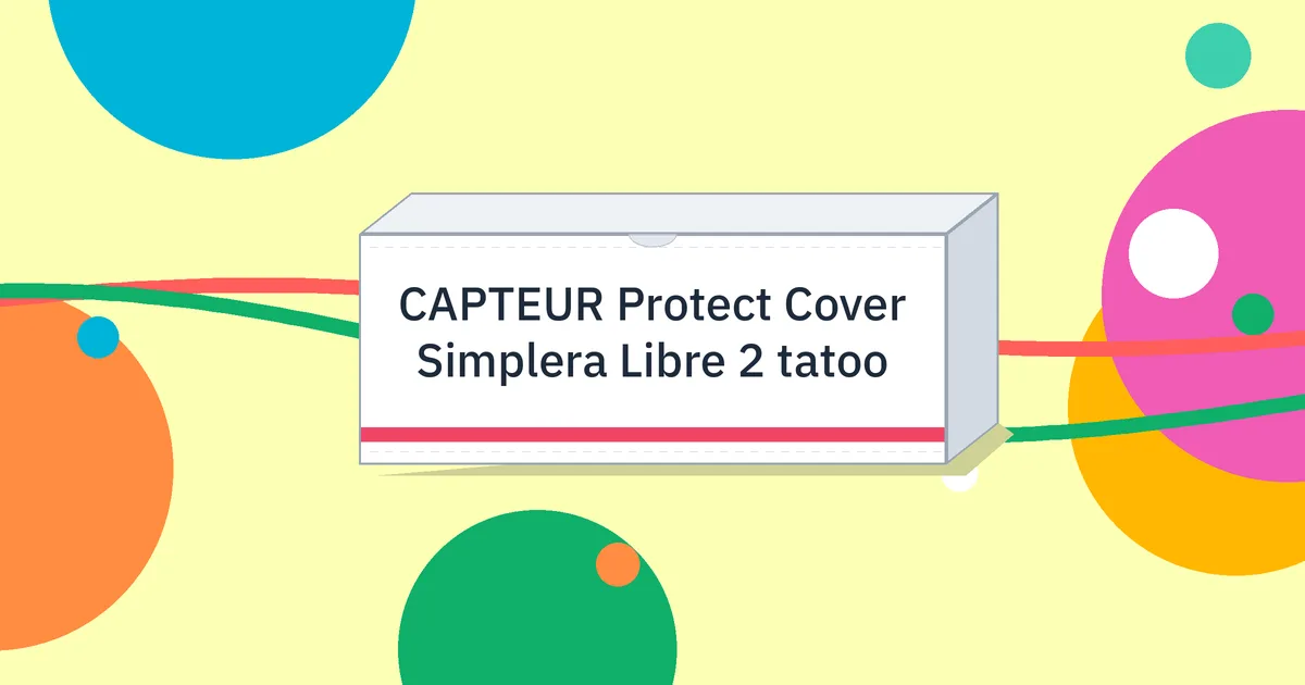 Symbolbild: Packung mit der Aufschrift CAPTEUR Protect Cover Simplera Libre 2 tatoo (PZN 20203685) – Verfügbarkeit und Bezug in Apotheken in Frankfurt am Main