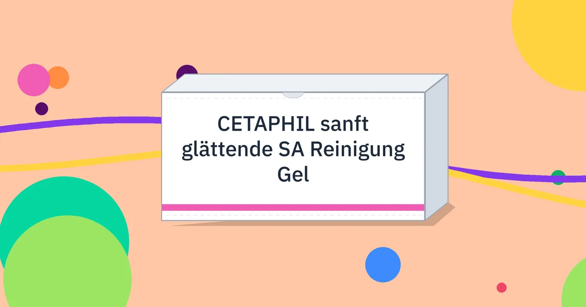 Symbolbild: Packung mit der Aufschrift CETAPHIL sanft glättende SA Reinigung Gel (PZN 19720688) – Verfügbarkeit und Bezug in Apotheken in Frankfurt am Main