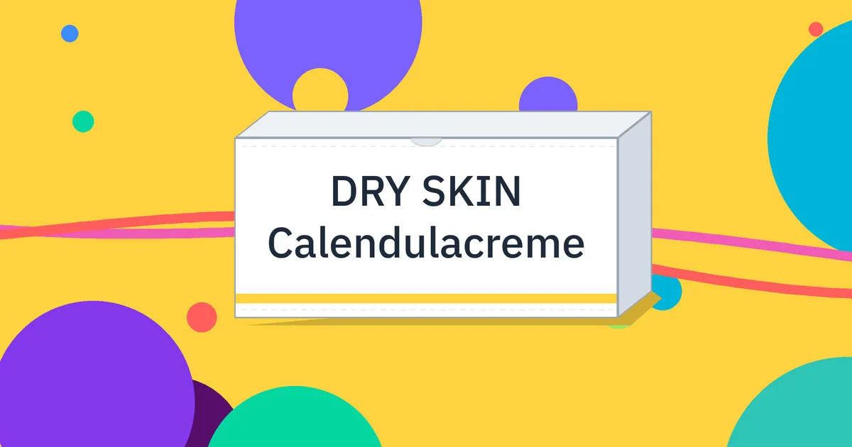Symbolbild: Packung mit der Aufschrift DRY SKIN Calendulacreme (PZN 10393199) – Verfügbarkeit und Bezug in Apotheken in Frankfurt am Main