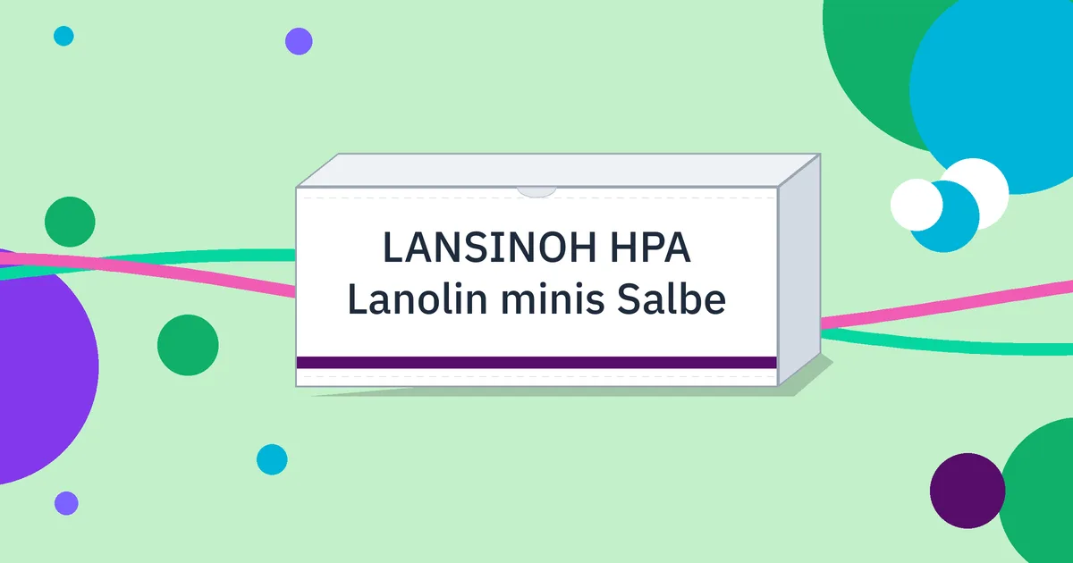 Symbolbild: Packung mit der Aufschrift LANSINOH HPA Lanolin minis Salbe (PZN 16698764) – Verfügbarkeit und Bezug in Apotheken in Frankfurt am Main