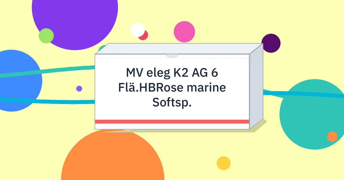 Symbolbild: Packung mit der Aufschrift MV eleg K2 AG 6 Flä.HBRose marine Softsp. (PZN 15719145) – Verfügbarkeit und Bezug in Apotheken in Frankfurt am Main