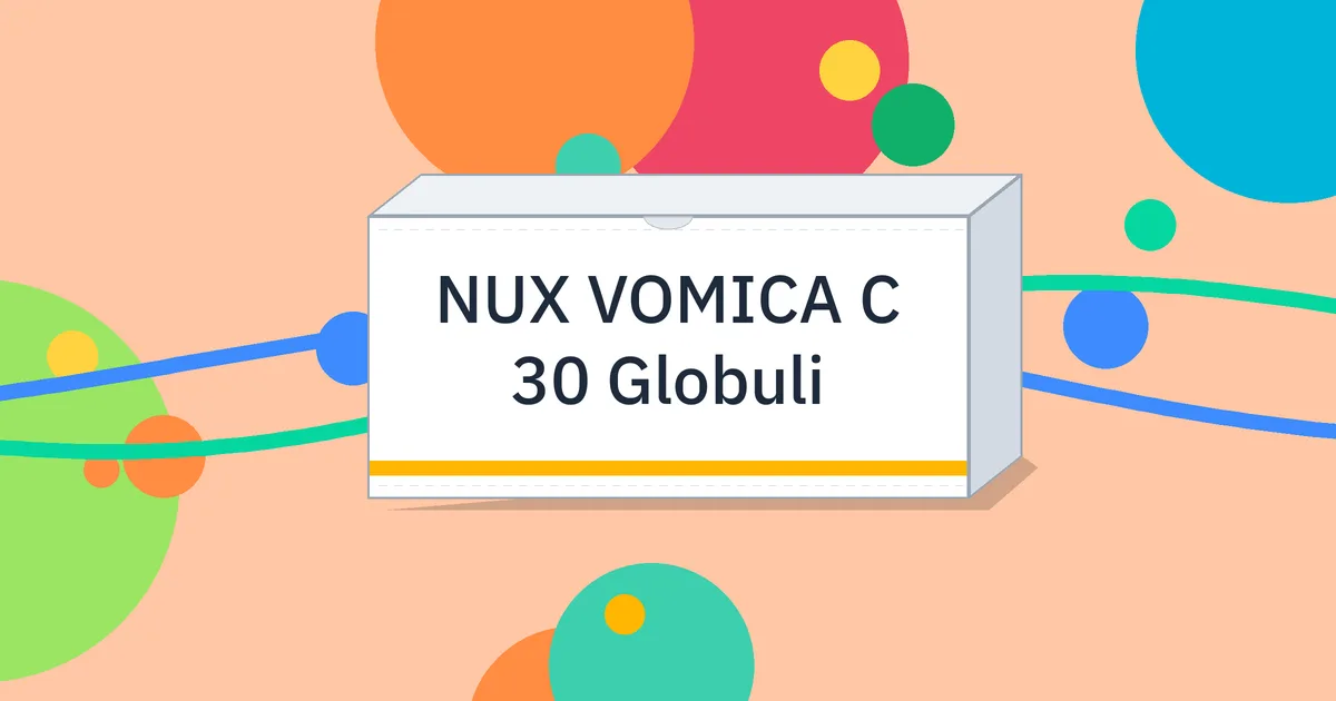 Symbolbild: Packung mit der Aufschrift NUX VOMICA C 30 Globuli (PZN 19417725) – Verfügbarkeit und Bezug in Apotheken in Frankfurt am Main