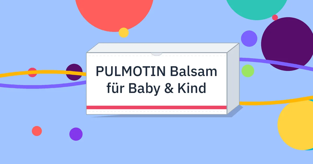 Symbolbild: Packung mit der Aufschrift PULMOTIN Balsam für Baby & Kind (PZN 17594044) – Verfügbarkeit und Bezug in Apotheken in Frankfurt am Main