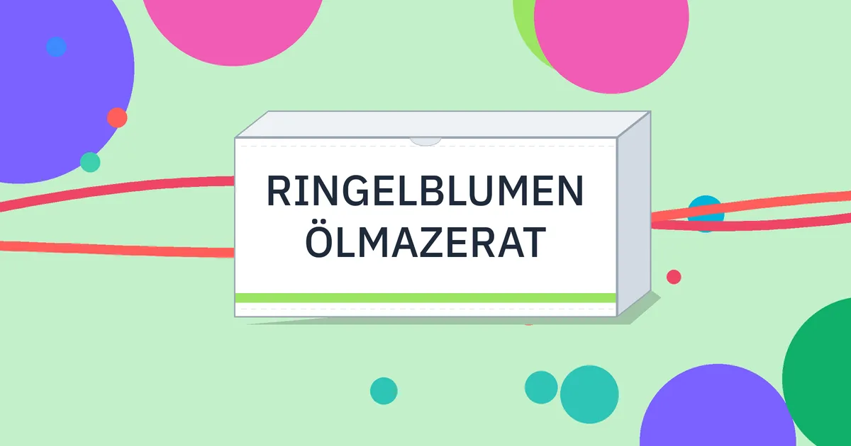 Symbolbild: Packung mit der Aufschrift RINGELBLUMEN ÖLMAZERAT (PZN 19492129) – Verfügbarkeit und Bezug in Apotheken in Frankfurt am Main