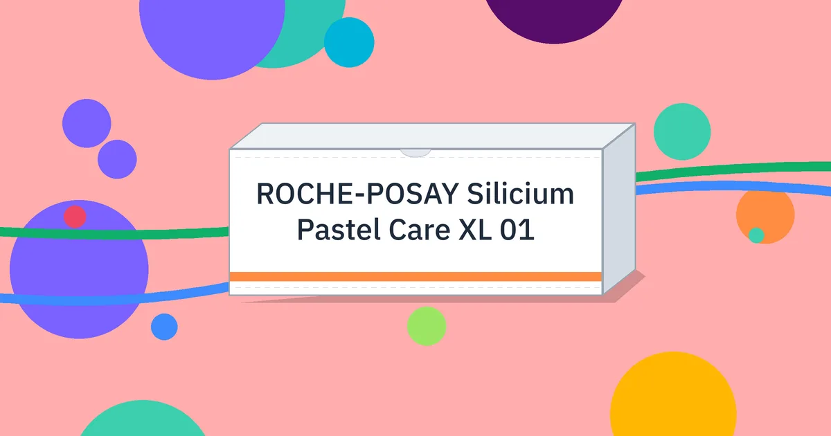 Symbolbild: Packung mit der Aufschrift ROCHE-POSAY Silicium Pastel Care XL 01 (PZN 00412122) – Verfügbarkeit und Bezug in Apotheken in Frankfurt am Main