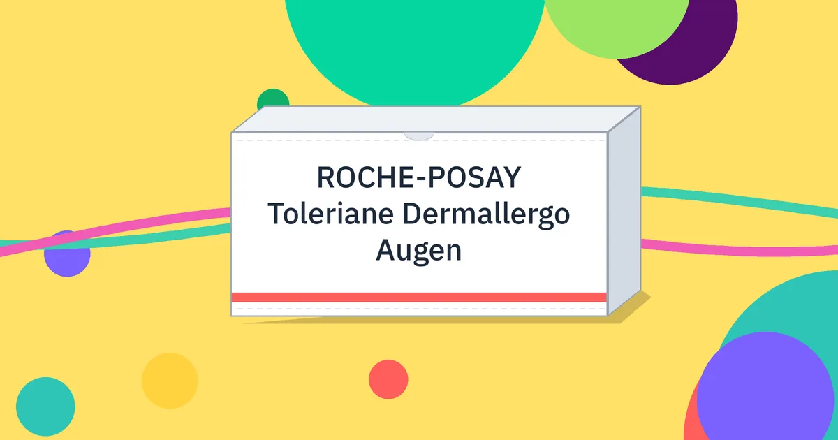 Symbolbild: Packung mit der Aufschrift ROCHE-POSAY Toleriane Dermallergo Augen (PZN 17507772) – Verfügbarkeit und Bezug in Apotheken in Frankfurt am Main
