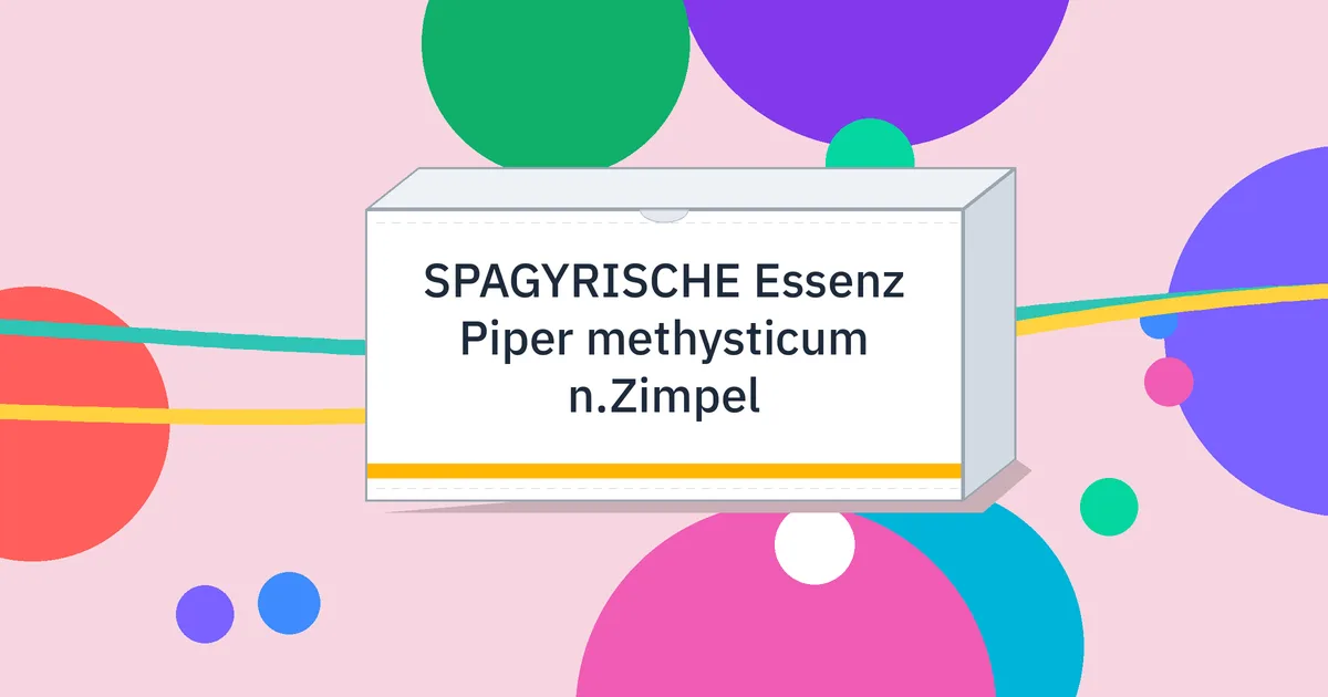 Symbolbild: Packung mit der Aufschrift SPAGYRISCHE Essenz Piper methysticum n.Zimpel (PZN 00917460) – Verfügbarkeit und Bezug in Apotheken in Frankfurt am Main