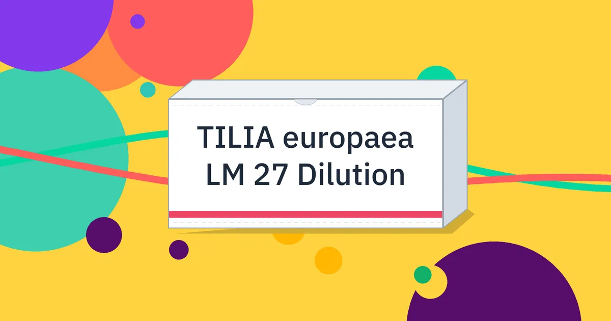 Symbolbild: Packung mit der Aufschrift TILIA europaea LM 27 Dilution (PZN 13224072) – Verfügbarkeit und Bezug in Apotheken in Frankfurt am Main