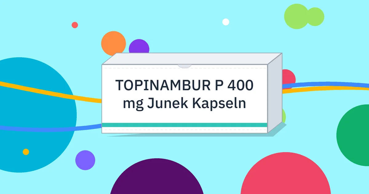 Symbolbild: Packung mit der Aufschrift TOPINAMBUR P 400 mg Junek Kapseln (PZN 01103239) – Verfügbarkeit und Bezug in Apotheken in Frankfurt am Main