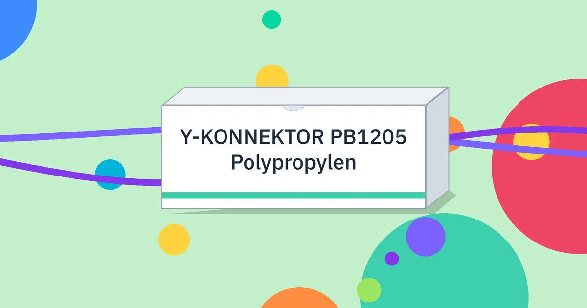 Symbolbild: Packung mit der Aufschrift Y-KONNEKTOR PB1205 Polypropylen (PZN 00504255) – Verfügbarkeit und Bezug in Apotheken in Frankfurt am Main