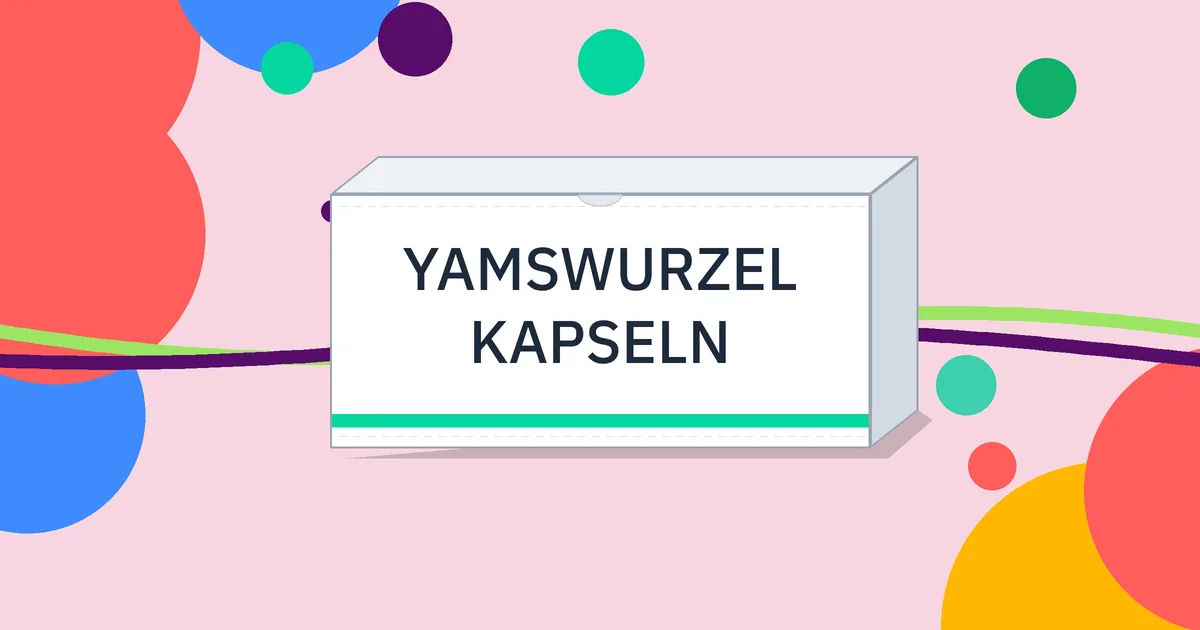 Symbolbild: Packung mit der Aufschrift YAMSWURZEL KAPSELN (PZN 06956946) – Verfügbarkeit und Bezug in Apotheken in Frankfurt am Main