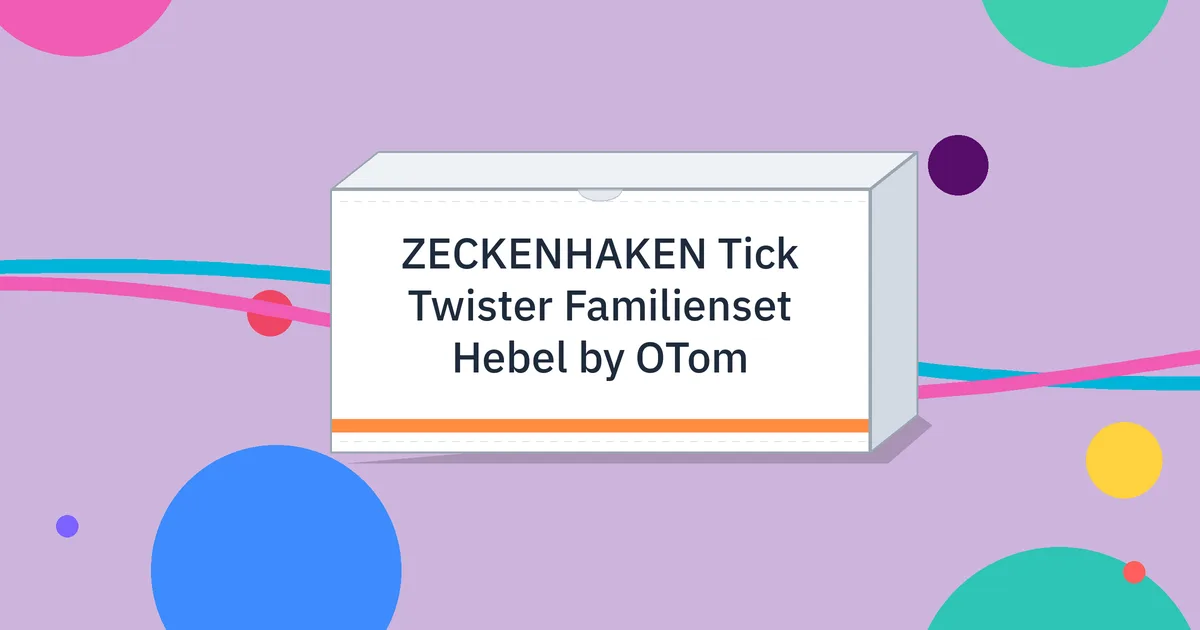 Symbolbild: Packung mit der Aufschrift ZECKENHAKEN Tick Twister Familienset Hebel by OTom (PZN 16937370) – Verfügbarkeit und Bezug in Apotheken in Frankfurt am Main