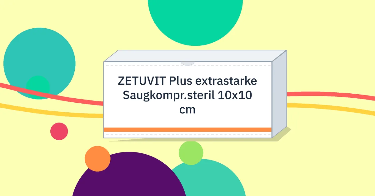 Symbolbild: Packung mit der Aufschrift ZETUVIT Plus extrastarke Saugkompr.steril 10x10 cm (PZN 18717017) – Verfügbarkeit und Bezug in Apotheken in Frankfurt am Main