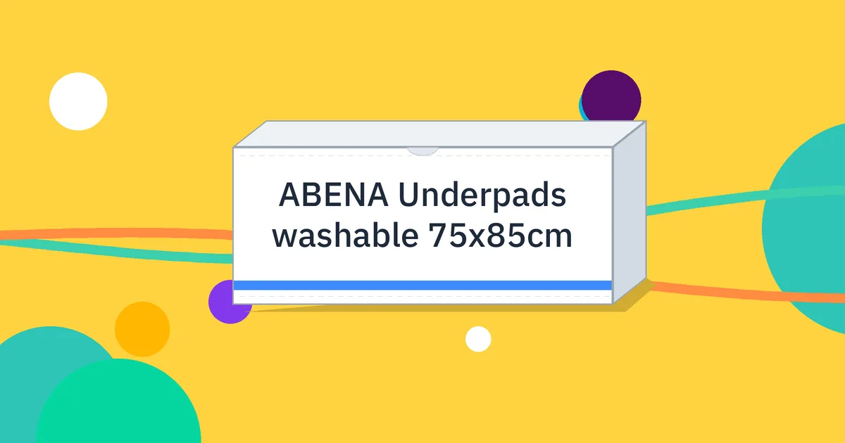 Symbolbild: Packung mit der Aufschrift ABENA Underpads washable 75x85cm (PZN 18744959) – Verfügbarkeit und Bezug in Apotheken in Frankfurt am Main