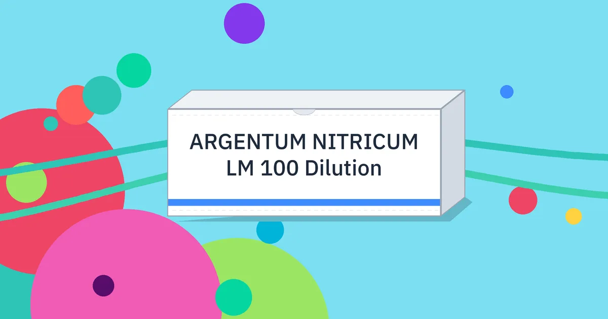 Symbolbild: Packung mit der Aufschrift ARGENTUM NITRICUM LM 100 Dilution (PZN 12768924) – Verfügbarkeit und Bezug in Apotheken in Frankfurt am Main