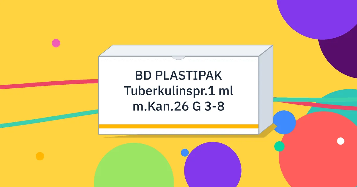 Symbolbild: Packung mit der Aufschrift BD PLASTIPAK Tuberkulinspr.1 ml m.Kan.26 G 3-8 (PZN 11612769) – Verfügbarkeit und Bezug in Apotheken in Frankfurt am Main