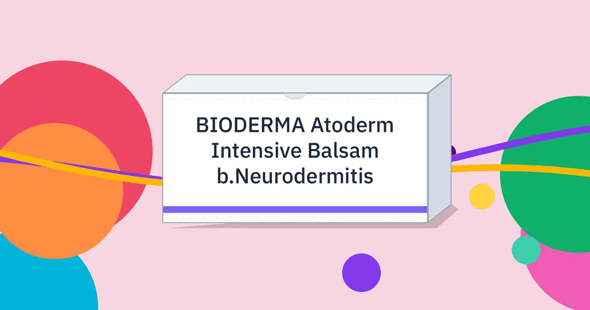 Symbolbild: Packung mit der Aufschrift BIODERMA Atoderm Intensive Balsam b.Neurodermitis (PZN 11027048) – Verfügbarkeit und Bezug in Apotheken in Frankfurt am Main