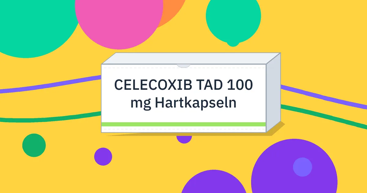 Symbolbild: Packung mit der Aufschrift CELECOXIB TAD 100 mg Hartkapseln (PZN 10763785) – Verfügbarkeit und Bezug in Apotheken in Frankfurt am Main