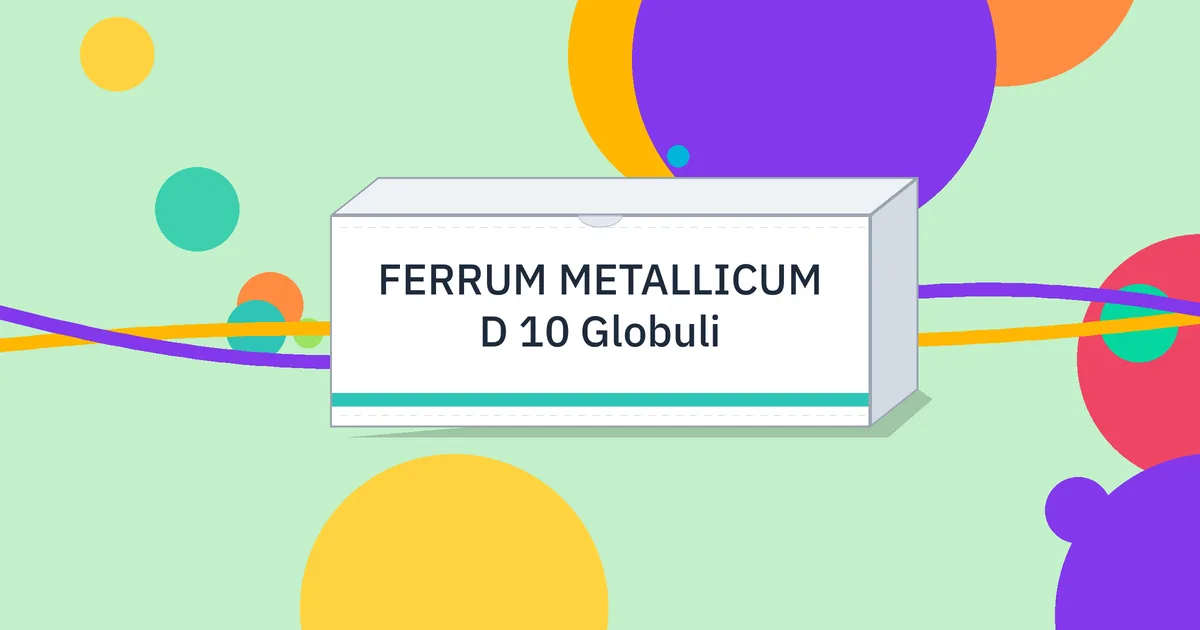 Symbolbild: Packung mit der Aufschrift FERRUM METALLICUM D 10 Globuli (PZN 02898689) – Verfügbarkeit und Bezug in Apotheken in Frankfurt am Main