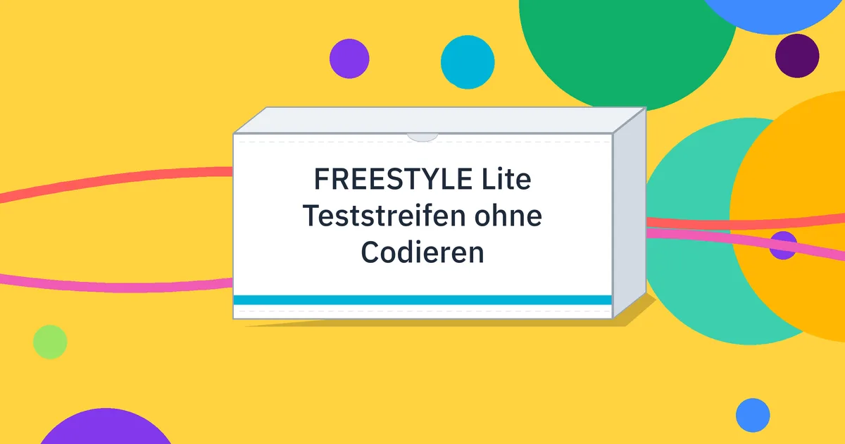Symbolbild: Packung mit der Aufschrift FREESTYLE Lite Teststreifen ohne Codieren (PZN 16826759) – Verfügbarkeit und Bezug in Apotheken in Frankfurt am Main