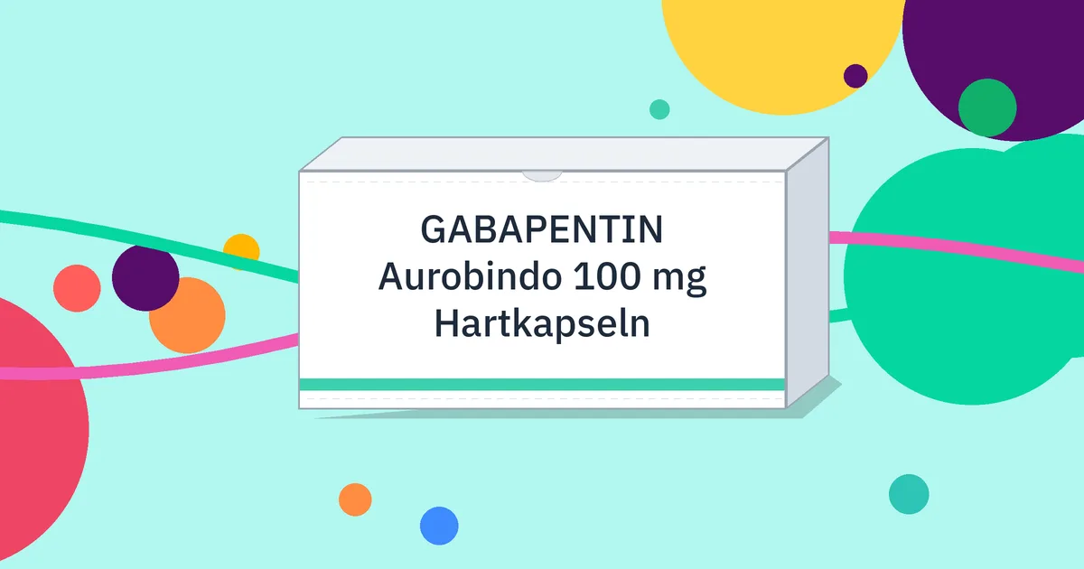 Symbolbild: Packung mit der Aufschrift GABAPENTIN Aurobindo 100 mg Hartkapseln (PZN 09103753) – Verfügbarkeit und Bezug in Apotheken in Frankfurt am Main