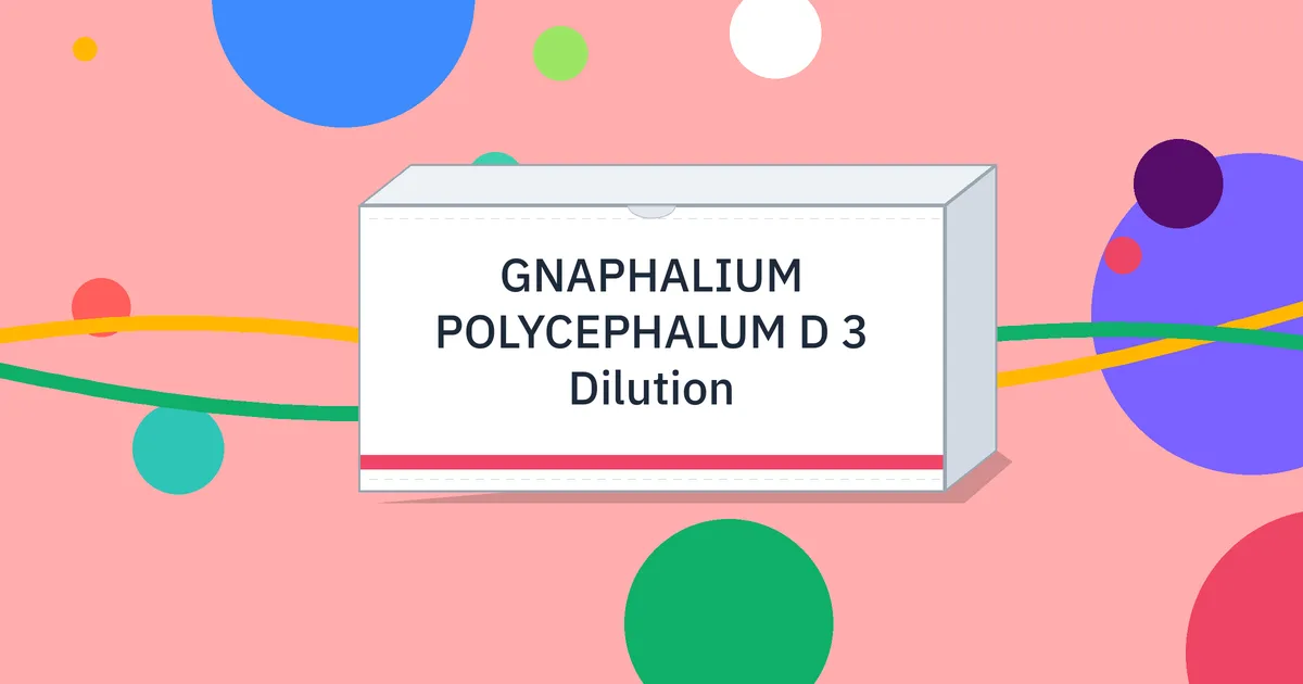 Symbolbild: Packung mit der Aufschrift GNAPHALIUM POLYCEPHALUM D 3 Dilution (PZN 04218960) – Verfügbarkeit und Bezug in Apotheken in Frankfurt am Main