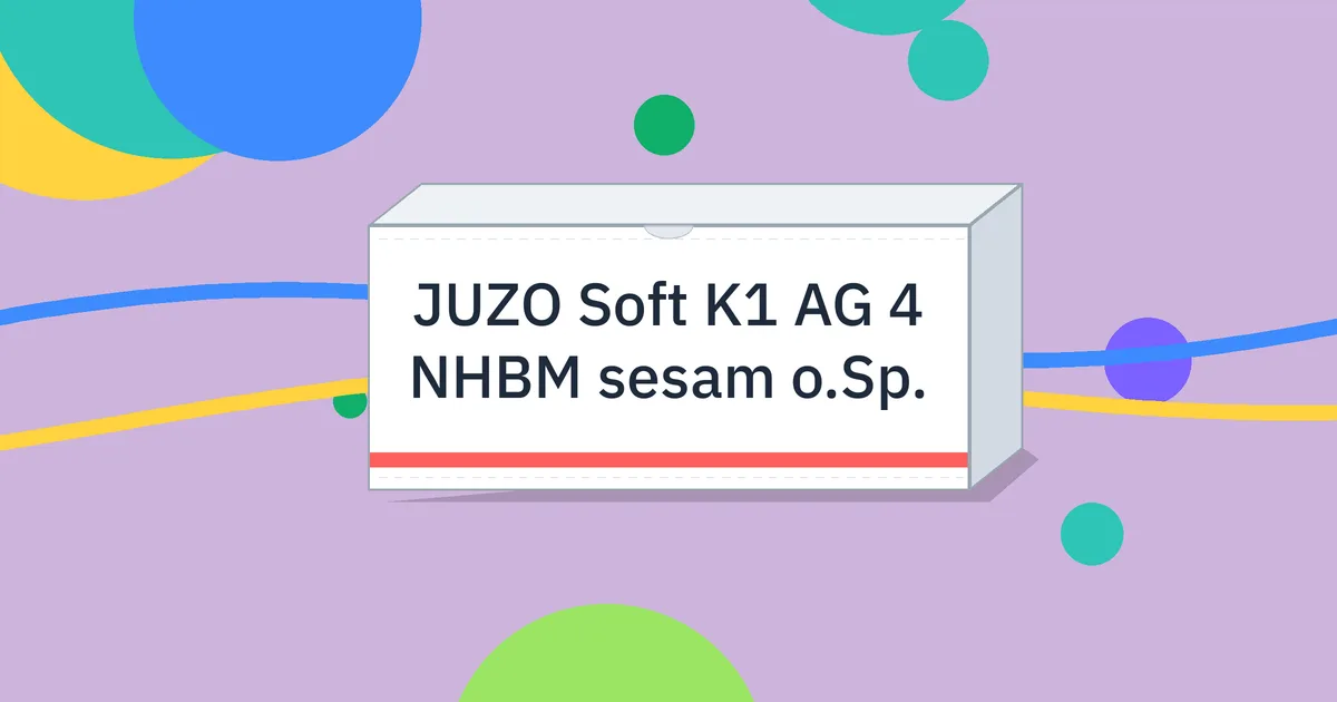 Symbolbild: Packung mit der Aufschrift JUZO Soft K1 AG 4 NHBM sesam o.Sp. (PZN 14995802) – Verfügbarkeit und Bezug in Apotheken in Frankfurt am Main