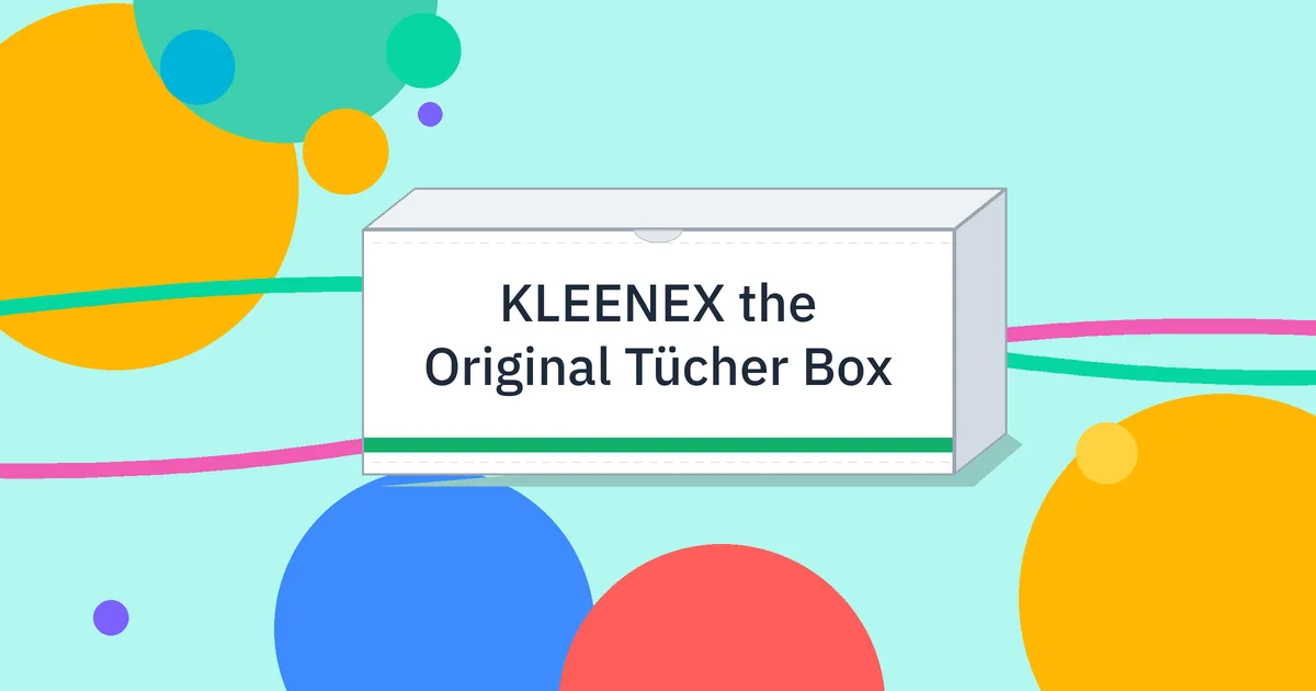 Symbolbild: Packung mit der Aufschrift KLEENEX the Original Tücher Box (PZN 18010631) – Verfügbarkeit und Bezug in Apotheken in Frankfurt am Main
