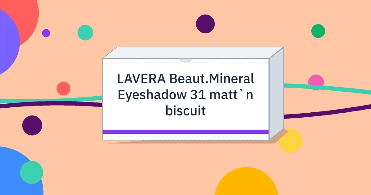Symbolbild: Packung mit der Aufschrift LAVERA Beaut.Mineral Eyeshadow 31 matt`n biscuit (PZN 14024949) – Verfügbarkeit und Bezug in Apotheken in Frankfurt am Main
