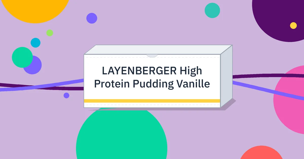 Symbolbild: Packung mit der Aufschrift LAYENBERGER High Protein Pudding Vanille (PZN 19278028) – Verfügbarkeit und Bezug in Apotheken in Frankfurt am Main