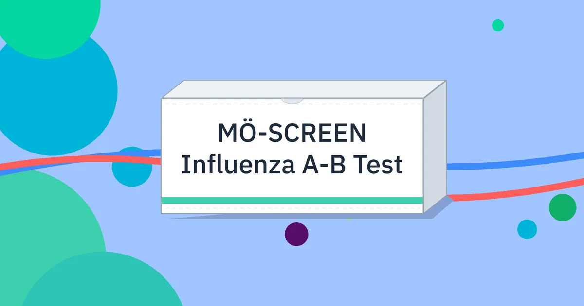 Symbolbild: Packung mit der Aufschrift MÖ-SCREEN Influenza A-B Test (PZN 17929645) – Verfügbarkeit und Bezug in Apotheken in Frankfurt am Main