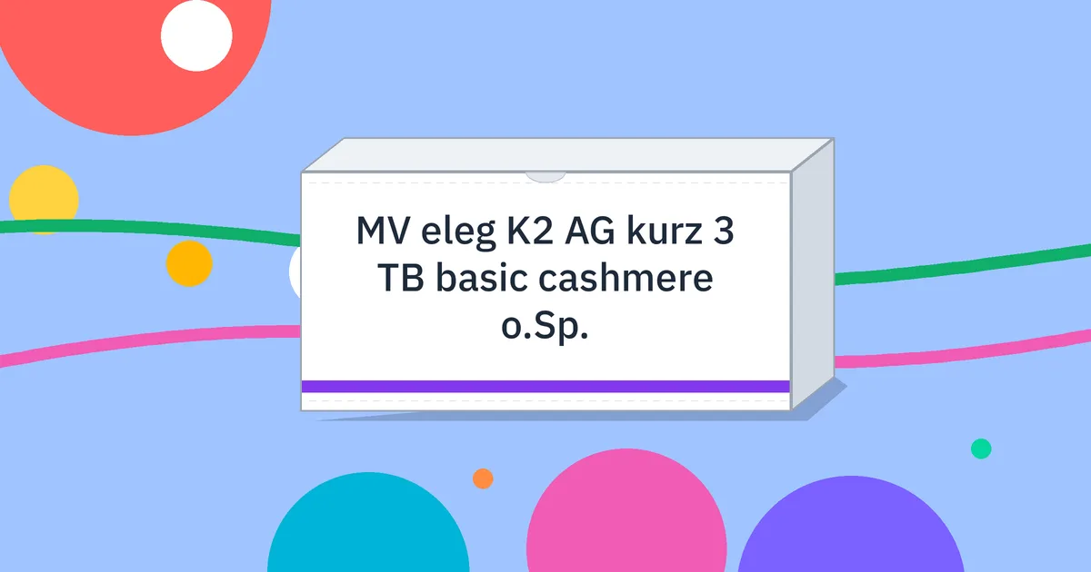 Symbolbild: Packung mit der Aufschrift MV eleg K2 AG kurz 3 TB basic cashmere o.Sp. (PZN 14676534) – Verfügbarkeit und Bezug in Apotheken in Frankfurt am Main