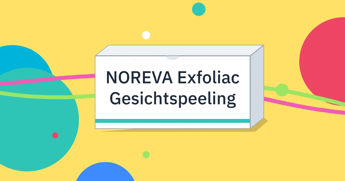 Symbolbild: Packung mit der Aufschrift NOREVA Exfoliac Gesichtspeeling (PZN 16202088) – Verfügbarkeit und Bezug in Apotheken in Frankfurt am Main