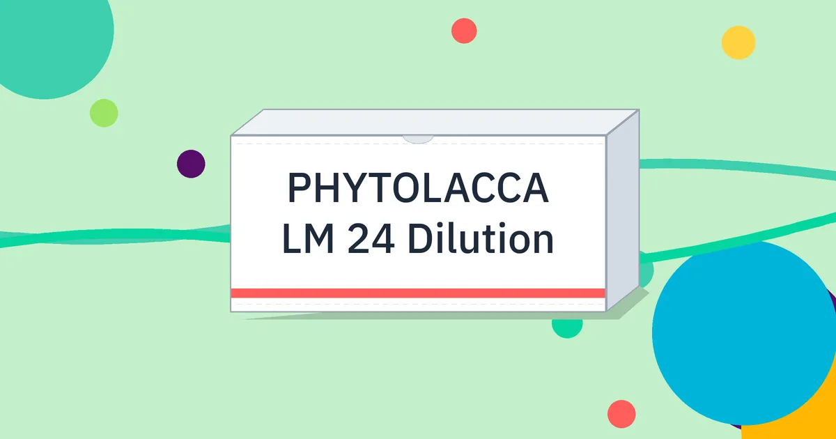Symbolbild: Packung mit der Aufschrift PHYTOLACCA LM 24 Dilution (PZN 13036382) – Verfügbarkeit und Bezug in Apotheken in Frankfurt am Main