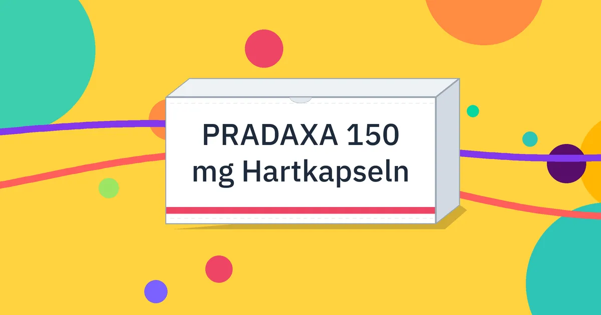 Symbolbild: Packung mit der Aufschrift PRADAXA 150 mg Hartkapseln (PZN 17968094) – Verfügbarkeit und Bezug in Apotheken in Frankfurt am Main