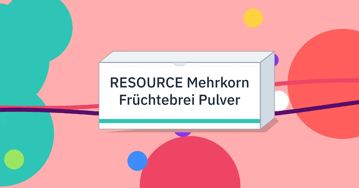 Symbolbild: Packung mit der Aufschrift RESOURCE Mehrkorn Früchtebrei Pulver (PZN 16016546) – Verfügbarkeit und Bezug in Apotheken in Frankfurt am Main