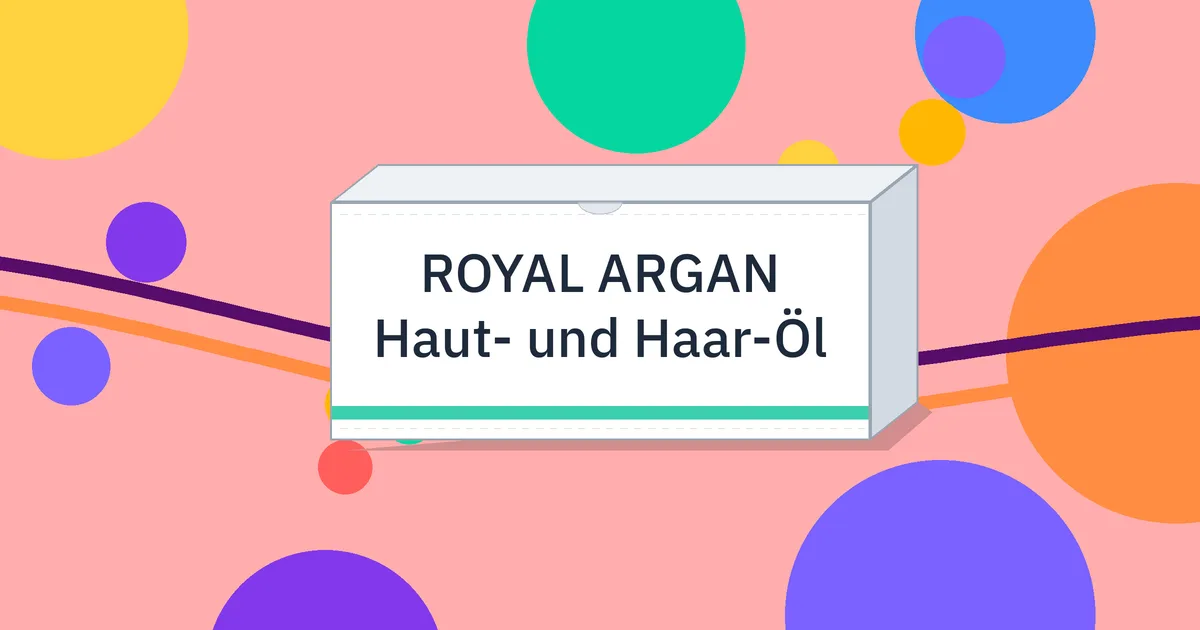 Symbolbild: Packung mit der Aufschrift ROYAL ARGAN Haut- und Haar-Öl (PZN 13893985) – Verfügbarkeit und Bezug in Apotheken in Frankfurt am Main