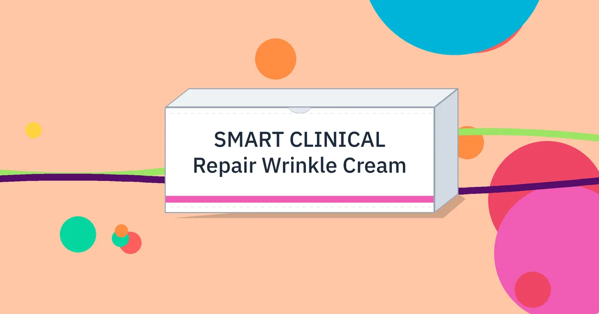 Symbolbild: Packung mit der Aufschrift SMART CLINICAL Repair Wrinkle Cream (PZN 18894311) – Verfügbarkeit und Bezug in Apotheken in Frankfurt am Main