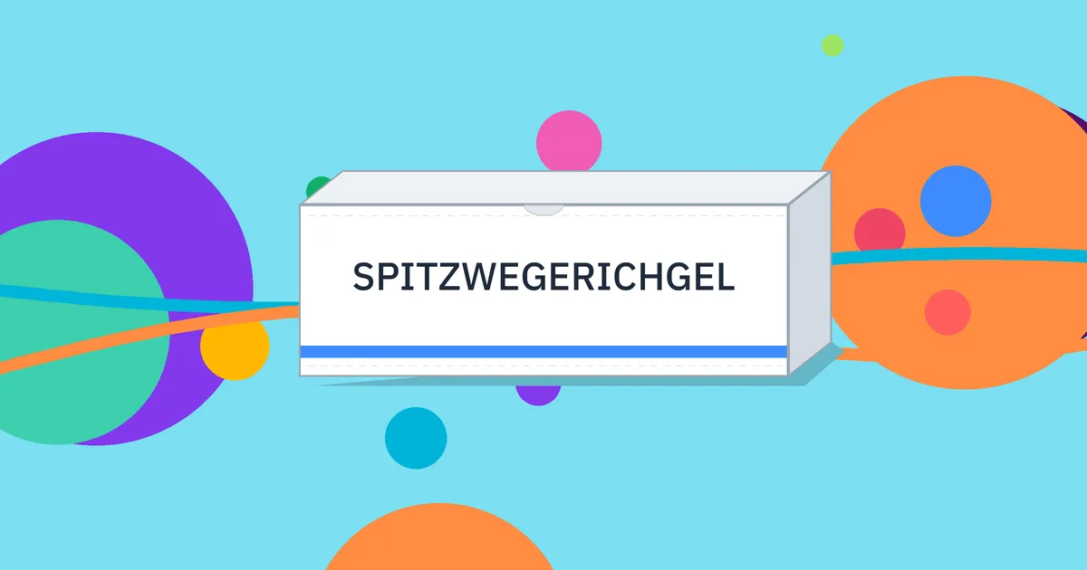 Symbolbild: Packung mit der Aufschrift SPITZWEGERICHGEL (PZN 09327205) – Verfügbarkeit und Bezug in Apotheken in Frankfurt am Main