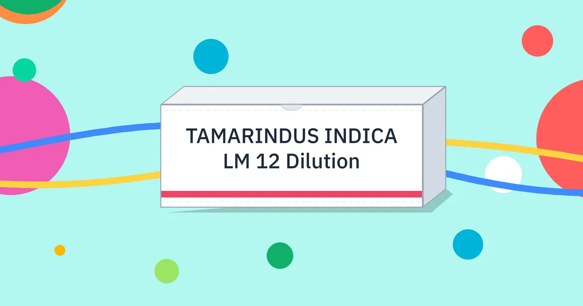 Symbolbild: Packung mit der Aufschrift TAMARINDUS INDICA LM 12 Dilution (PZN 13686387) – Verfügbarkeit und Bezug in Apotheken in Frankfurt am Main