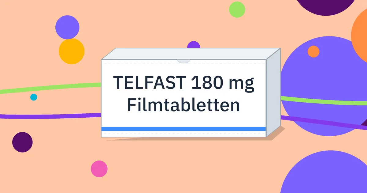 Symbolbild: Packung mit der Aufschrift TELFAST 180 mg Filmtabletten (PZN 01242024) – Verfügbarkeit und Bezug in Apotheken in Frankfurt am Main