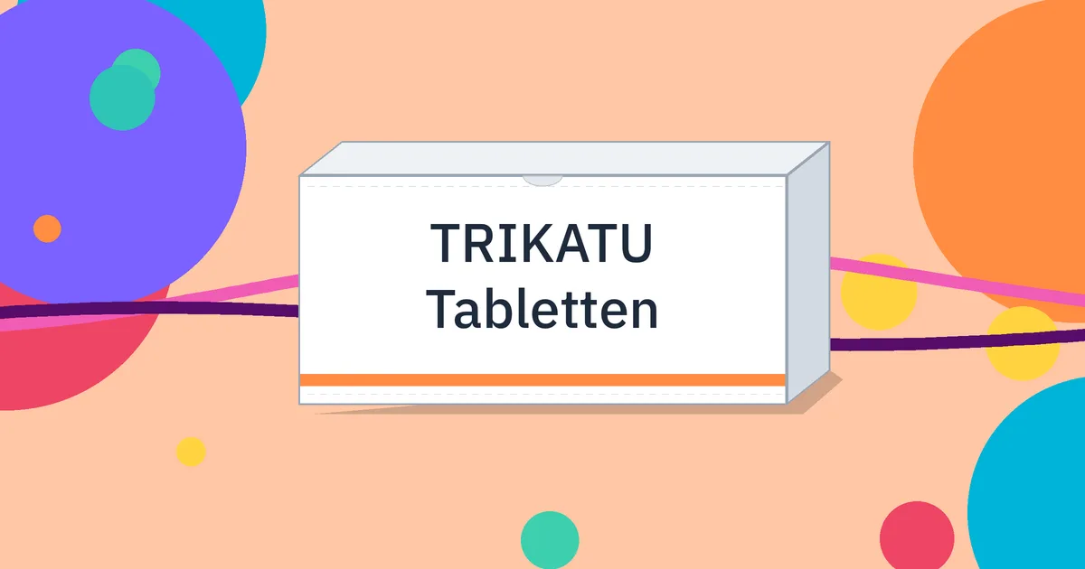 Symbolbild: Packung mit der Aufschrift TRIKATU Tabletten (PZN 07226397) – Verfügbarkeit und Bezug in Apotheken in Frankfurt am Main