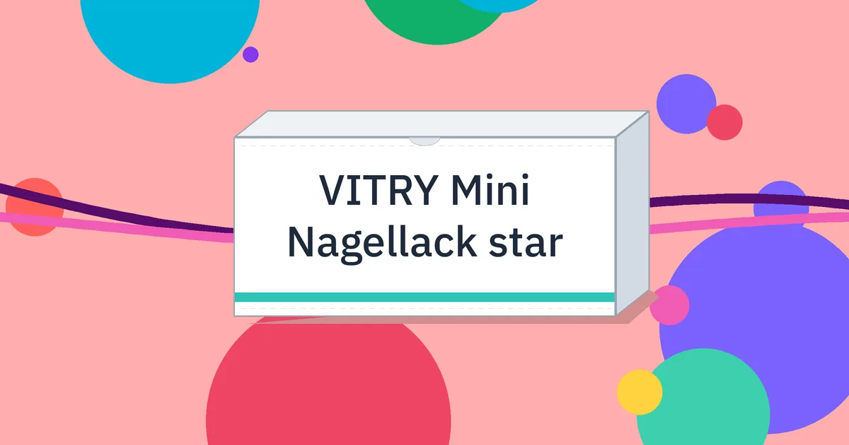 Symbolbild: Packung mit der Aufschrift VITRY Mini Nagellack star (PZN 15624522) – Verfügbarkeit und Bezug in Apotheken in Frankfurt am Main