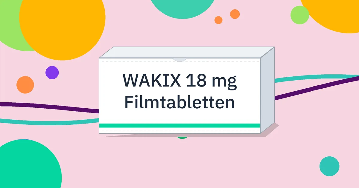 Symbolbild: Packung mit der Aufschrift WAKIX 18 mg Filmtabletten (PZN 18230657) – Verfügbarkeit und Bezug in Apotheken in Frankfurt am Main