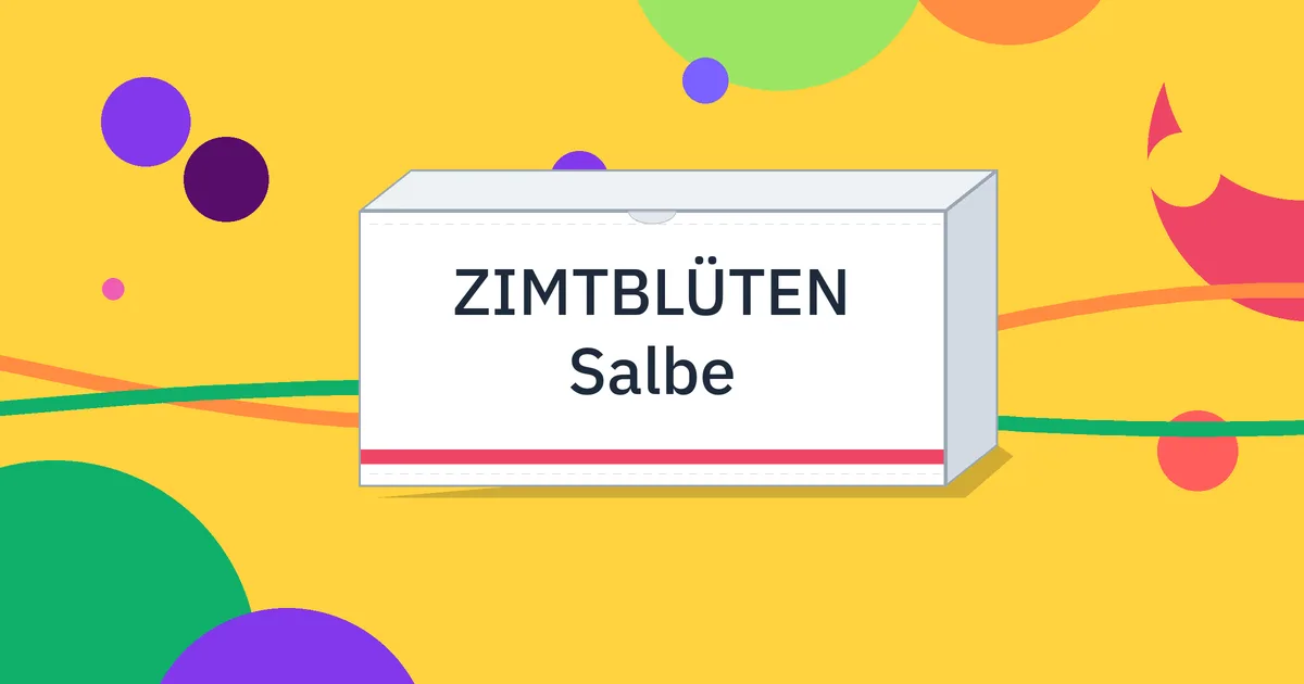 Symbolbild: Packung mit der Aufschrift ZIMTBLÜTEN Salbe (PZN 17556210) – Verfügbarkeit und Bezug in Apotheken in Frankfurt am Main