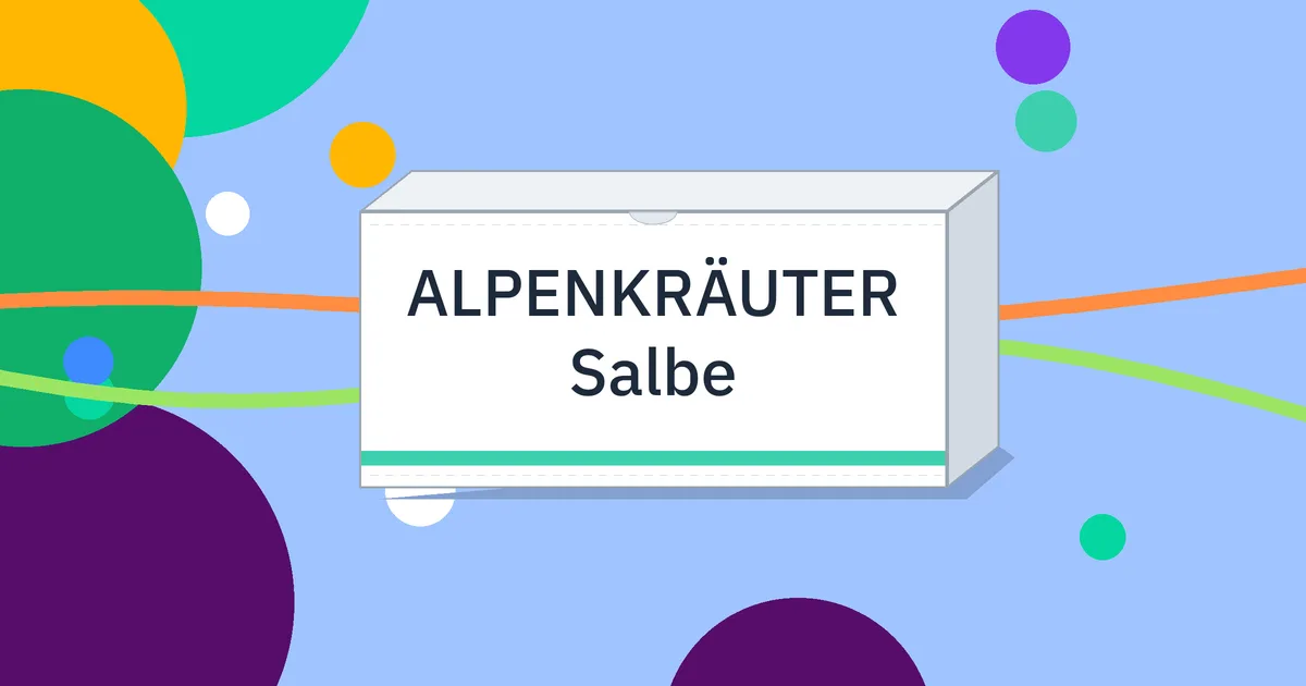Symbolbild: Packung mit der Aufschrift ALPENKRÄUTER Salbe (PZN 02415308) – Verfügbarkeit und Bezug in Apotheken in Frankfurt am Main