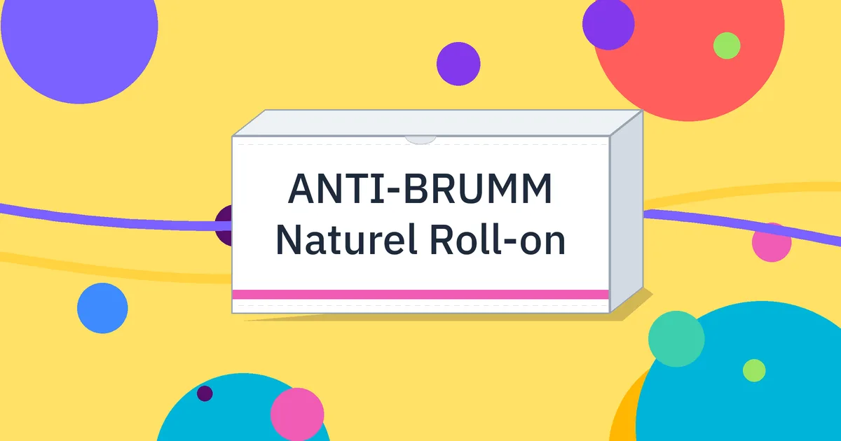 Symbolbild: Packung mit der Aufschrift ANTI-BRUMM Naturel Roll-on (PZN 16038625) – Verfügbarkeit und Bezug in Apotheken in Frankfurt am Main