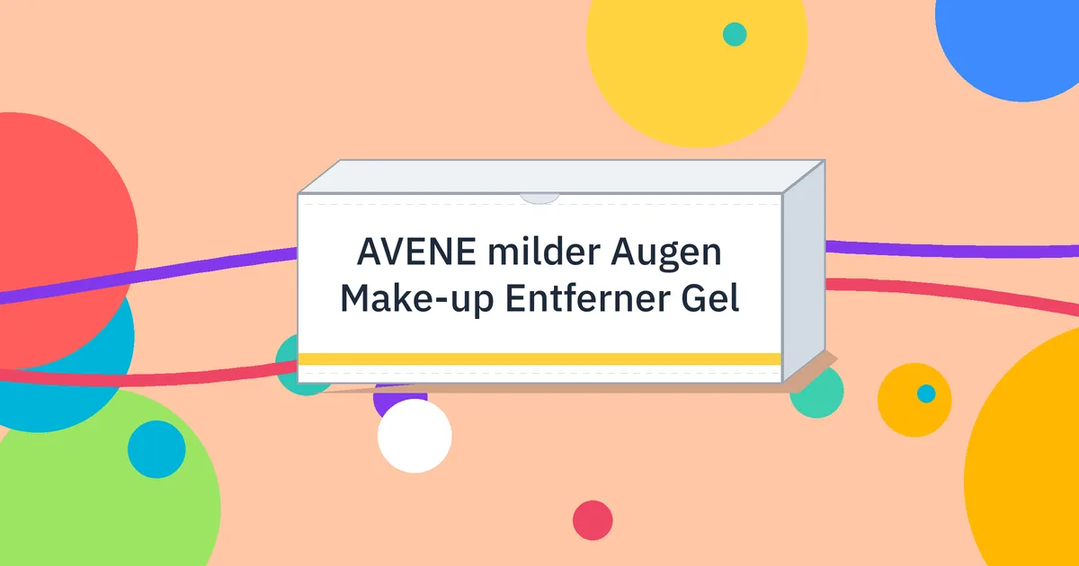 Symbolbild: Packung mit der Aufschrift AVENE milder Augen Make-up Entferner Gel (PZN 04431518) – Verfügbarkeit und Bezug in Apotheken in Frankfurt am Main