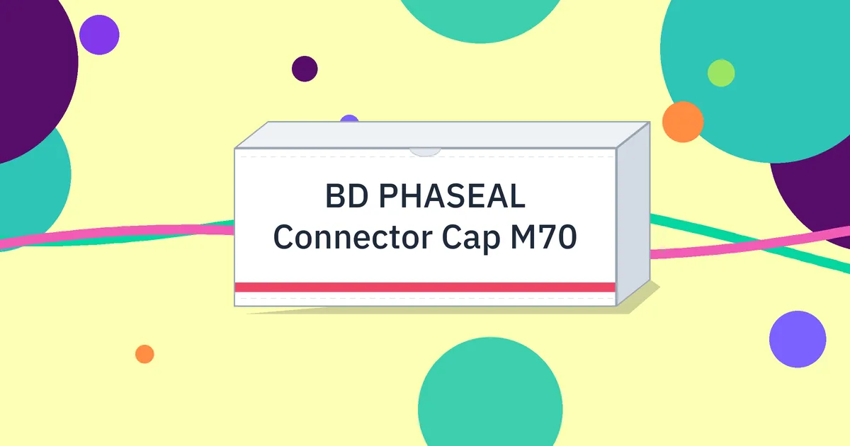 Symbolbild: Packung mit der Aufschrift BD PHASEAL Connector Cap M70 (PZN 07019126) – Verfügbarkeit und Bezug in Apotheken in Frankfurt am Main